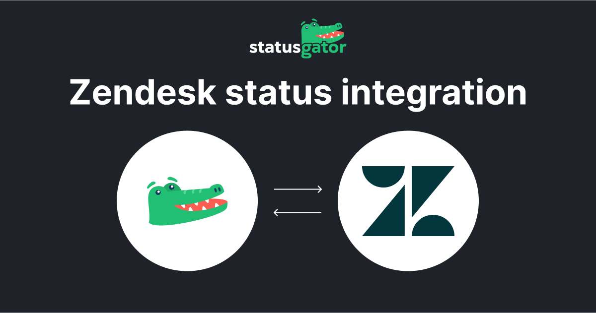Zendesk status Integration | StatusGator